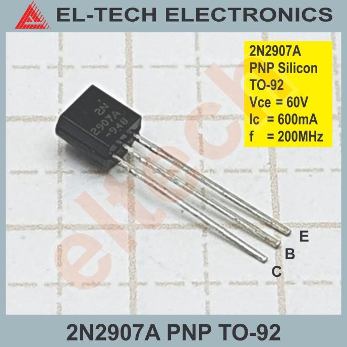 Jual 2n2907 2n 2907 2n2907a 2n 2907a Transistor Pnp To 92 Elt3ch Murah