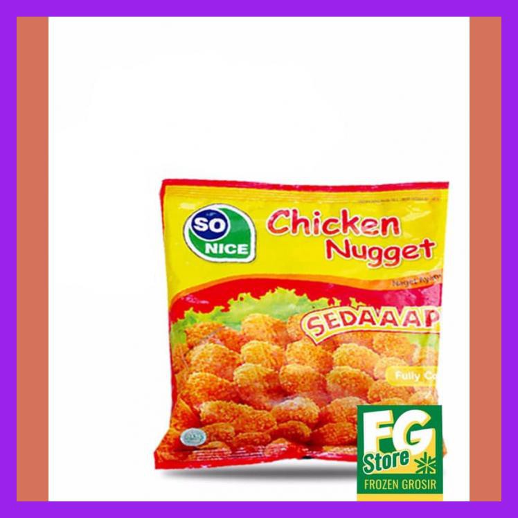 Jual NUGGET AYAM 250GR / SONICE / SONICE NAGET AYAM ISI 16PCS | Shopee ...