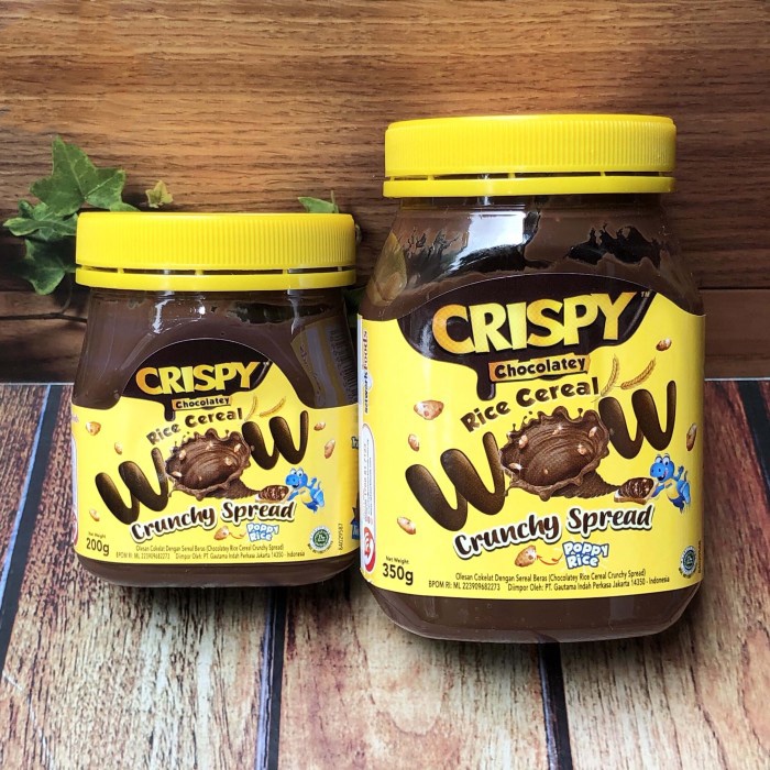 Jual Selai Crispy Chocolate Crunchy Spread 350gr | Shopee Indonesia