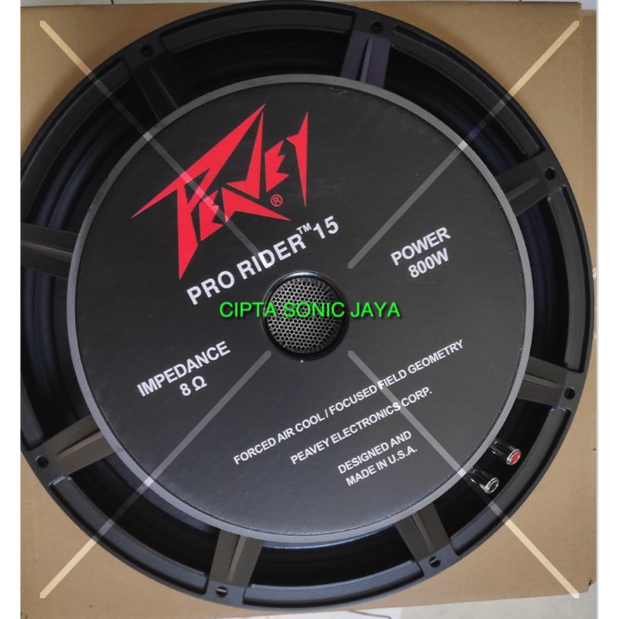 Jual SPEAKER PEAVEY 15 INCH PRO RIDER FULL RANGE 15 IN PRORIDER ...