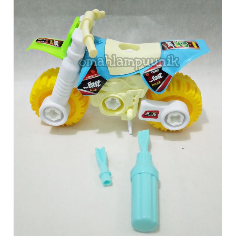 Jual MAINAN ANAK MOTOR TRAIL CUSTOM/ BISA BONGKAR PASANG | Shopee Indonesia