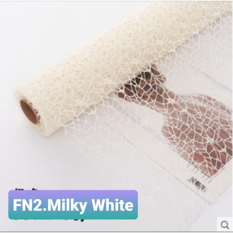 Jual Flower Mesh Korean Jaring Besar / Polynet / Outer Flower Wrapping ...