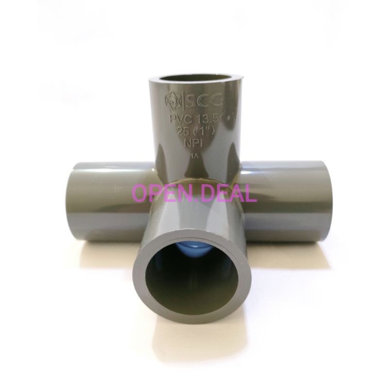 Jual Tee 4 Way 1 inch Aw SCG / 4 Way Side Tee 1" Tee Siku / Tee 4 ...