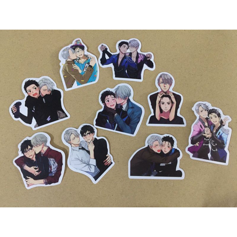 Jual STIKER BL ANIME MANGA YAOI YURI ON ICE | Shopee Indonesia