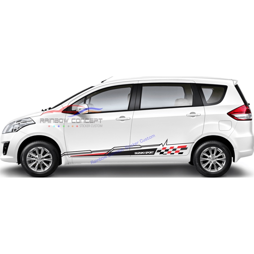 Jual promo stiker mobil suzuki all new ertiga xl7 ignis wagon baleno ...