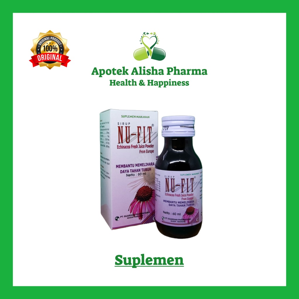 Jual Nufit Sirup 60ml - Nu Fit Sirup Suplemen Daya Tahan Tubuh Anak ...