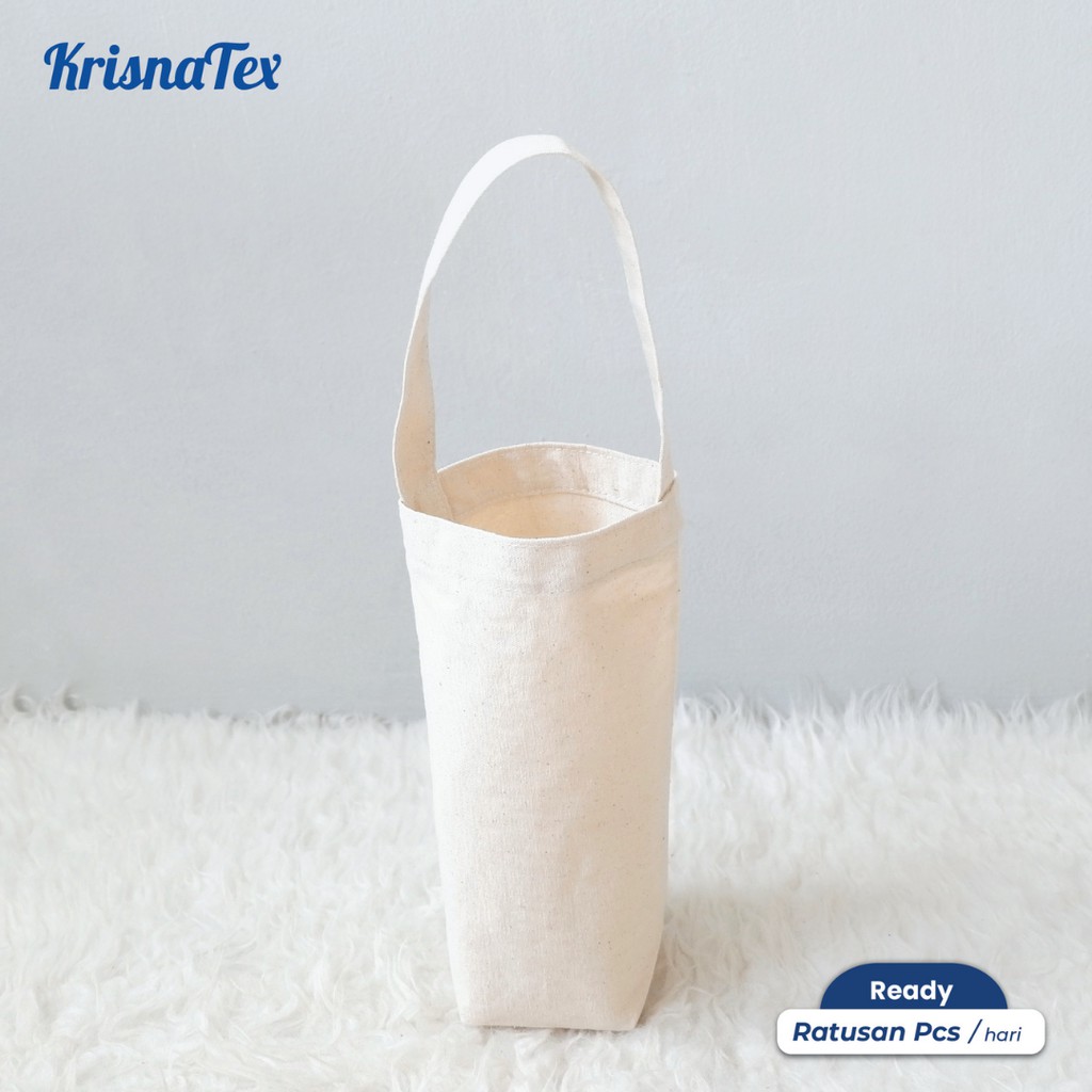 Jual Tas Botol Kanvas Natural Polos - Wine Bag Tote Bottle Tempat Minum ...