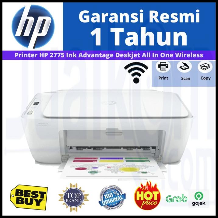 Jual Hp Deskjet Ink Advantage 2775 All In One Printer Print Scan Copy Wifi | Shopee Indonesia