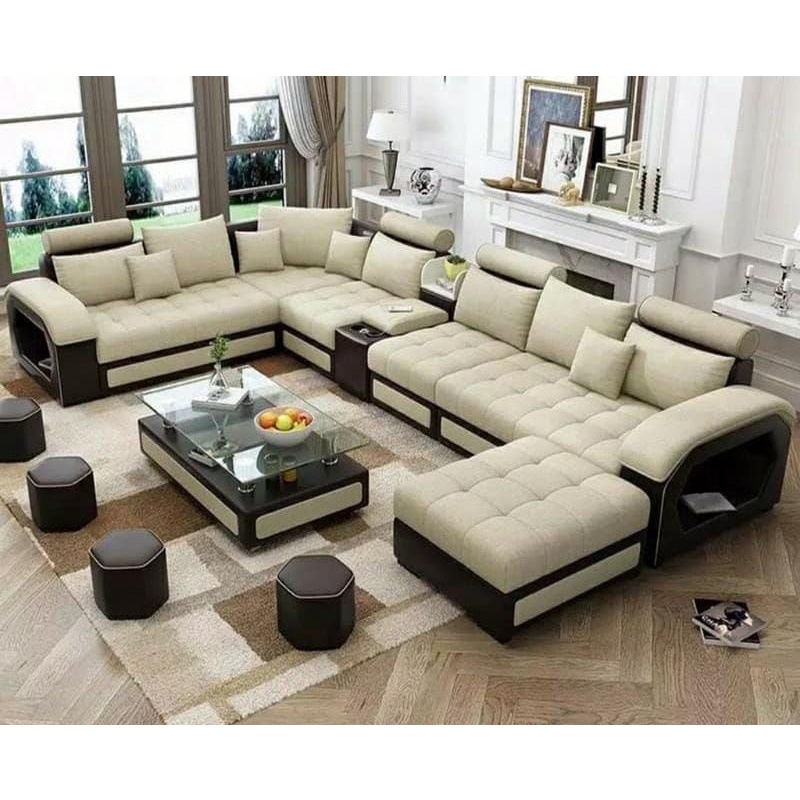 Jual Sofa U Shape Minimalis Modern | Shopee Indonesia