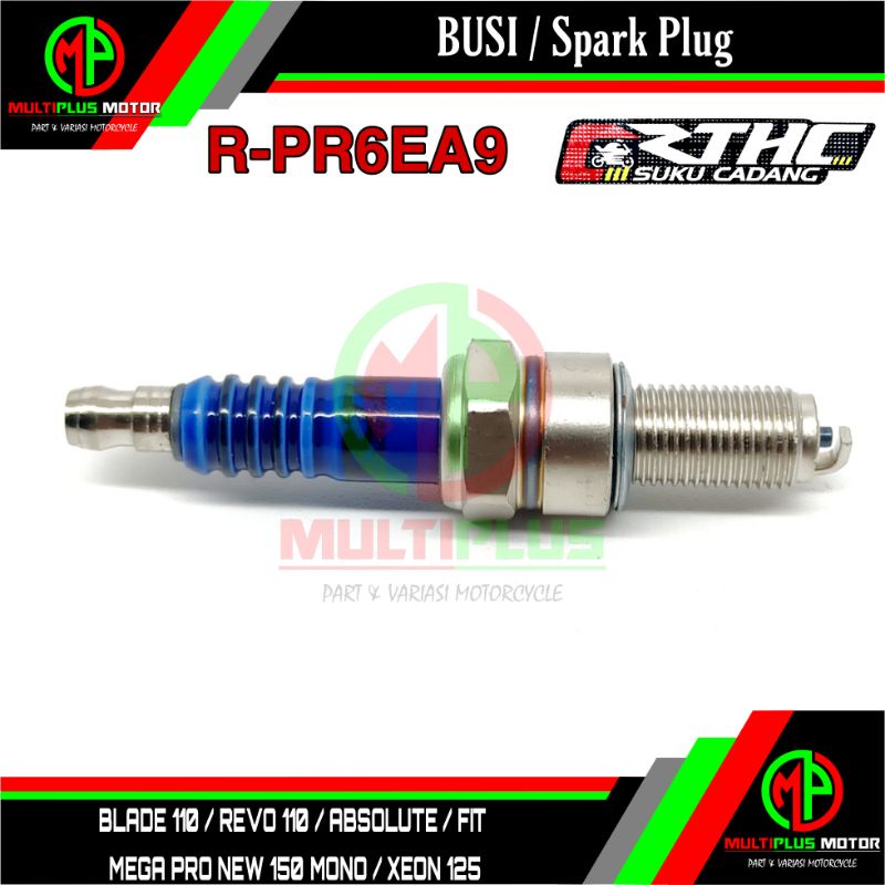 Jual Busi Spark plug RTHC RPR6EA9,REVO 110,REVO ABSOLUTE,REVO FIT,BLADE ...