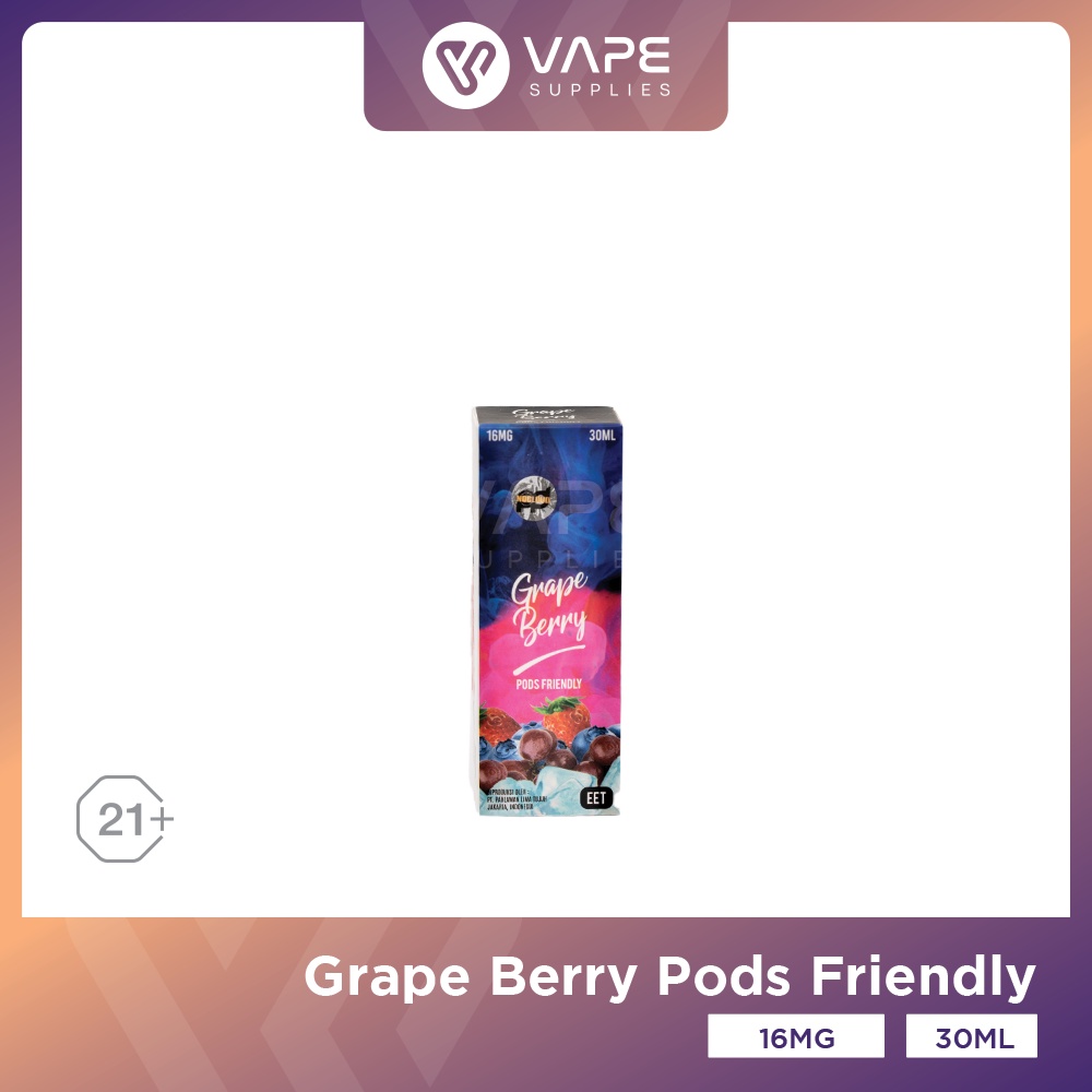 Jual Liquid Grape Berry Pods Friendly 30ML by Hero57 | Shopee Indonesia