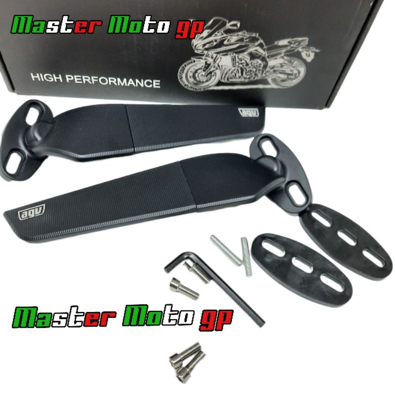 Jual spion winglets AGv fairing Spion wingslet stealth AGV original ...