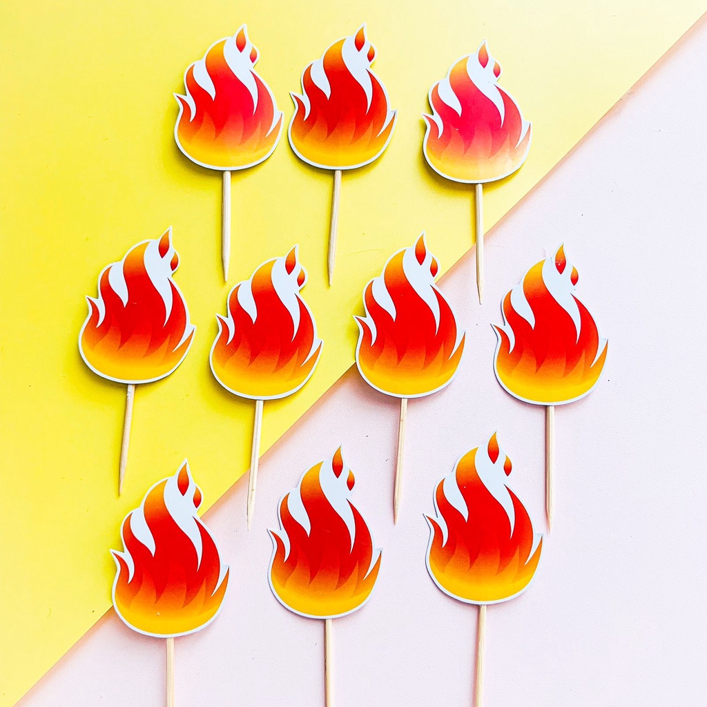 Jual Api Kecil untuk Blaze / Monsters Jam Mobil Balap Topper Cupcake ...