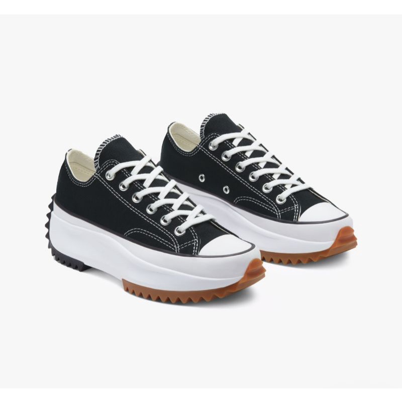 Jual Sepatu Converse Run Star Hike Low Black White 100% Original ...