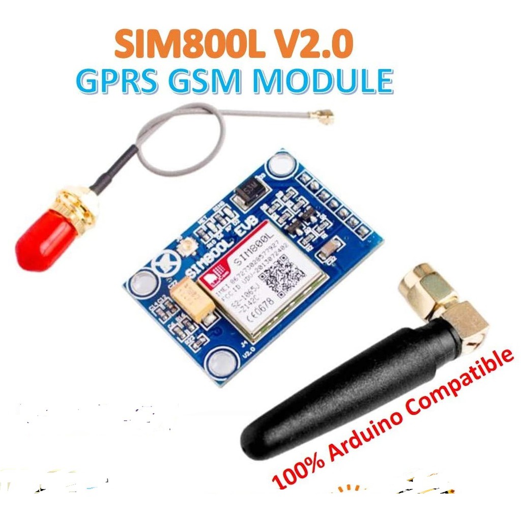 Jual Module New Gsm sim800l v2 GSM micro sim card Wireless Extension ...