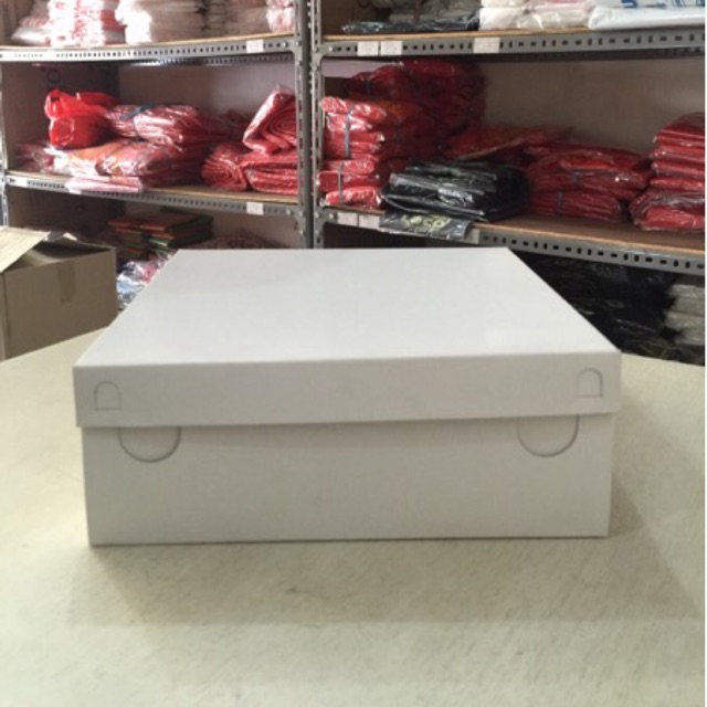 Jual Box Nasi Polos Biasa Uk. 18x18 + Mika (isi +/- 50pcs) | Shopee ...