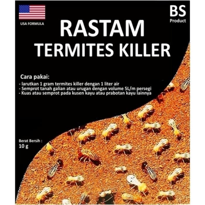 Jual obat umpan anti rayap RASTAM TERMITES KILLER racun basmi rayap ...