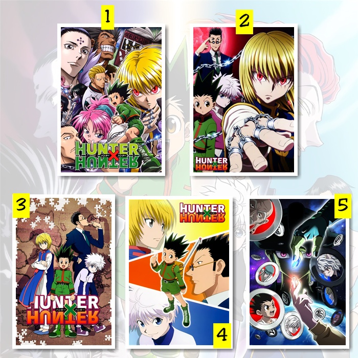 Jual Poster Anime Hunter x Hunter | hiasan dinding size A3 | Shopee ...