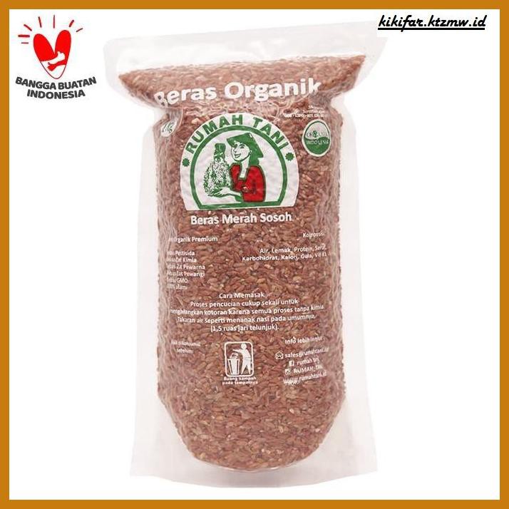 Jual ANEKA-BERAS- RUMAH TANI - BERAS MERAH SOSOH 1 KG -BERAS-SEHAT ...