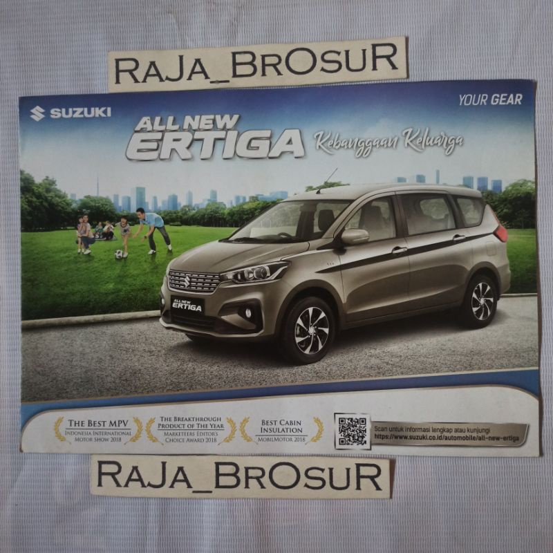 Jual Poster brosur Suzuki all New Ertiga Metallic Magma Gray | Shopee ...