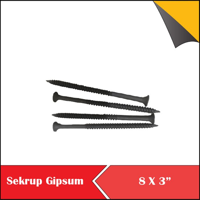 Jual Sekrup Gipsum Srew Gypsum 8x3 inch SUNRAY AG22 | Shopee Indonesia
