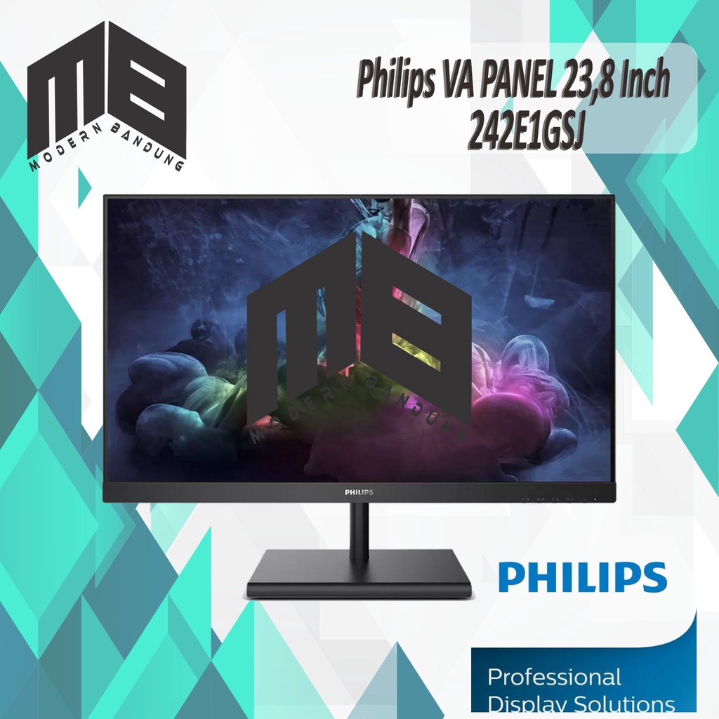 Jual Monitor PHILIPS LED 24" 242E1GSJ VA 1080p 144Hz 1ms 350cdm HDMI DP ...