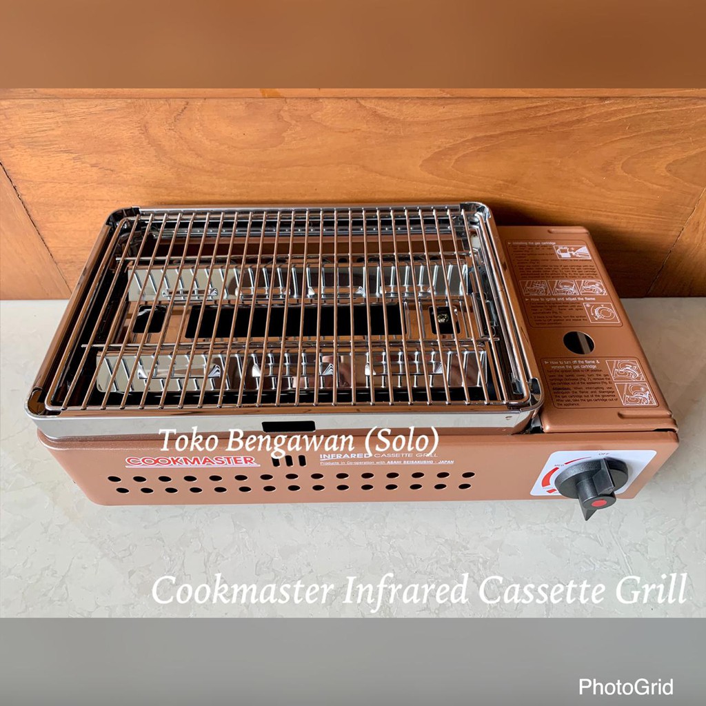 Jual CM-14N Cookmaster Infrared Cassette Grill Kompor Untuk BBQ ...