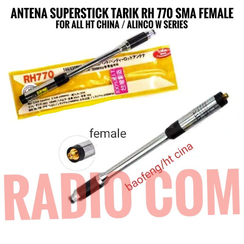 Jual ANTENA SUPERSTICK HT BAOFENG WEIRWEI WEIRCOM ALINCO W500 W10 A10 BAOFENG UV 5R UV 82 ANTENA ...
