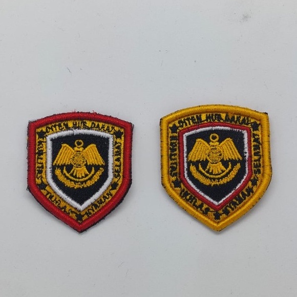 Jual Bordir Timbul Pin Hubdat / Bordir Logo Timbul Pin Hubdat / Logo ...