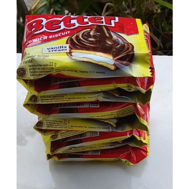 Jual Biskuit better coklat | Shopee Indonesia