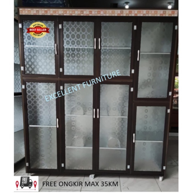 Jual RAK PIRING FULL BOX 4 PINTU JUMBO/ FULL BOX 4 PINTU HOLLO/FULL BOX 4 PINTU | Shopee Indonesia