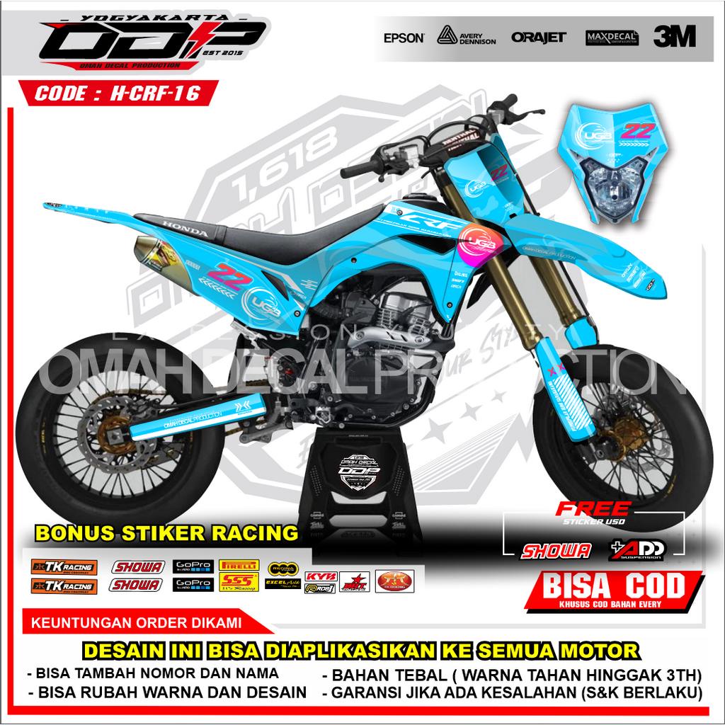 Jual STIKER DECAL HONDA CRF 150 FULLBODY DEKAL KEREN DEKAL KEKINIAN ...