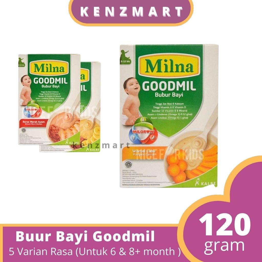 Jual MILNA - GOODMIL BUBUR BAYI 6+ DAN 8+ / BUBUR TANPA SUSU SAPI ANTI ...