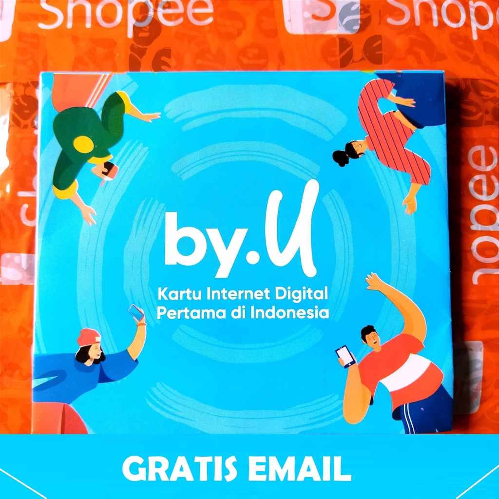 Jual Kartu Perdana Byu Telkomsel 50GB 4,5GB Telkomsel Murah Digital ...