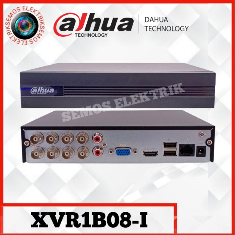 Jual DVR 8 CHANNEL DAHUA XVR1B08-I PENTA-BRID HDCVI/AHD/TVI/CVBS/IPC ORIGINAL GARANSI 2 TAHUN ...