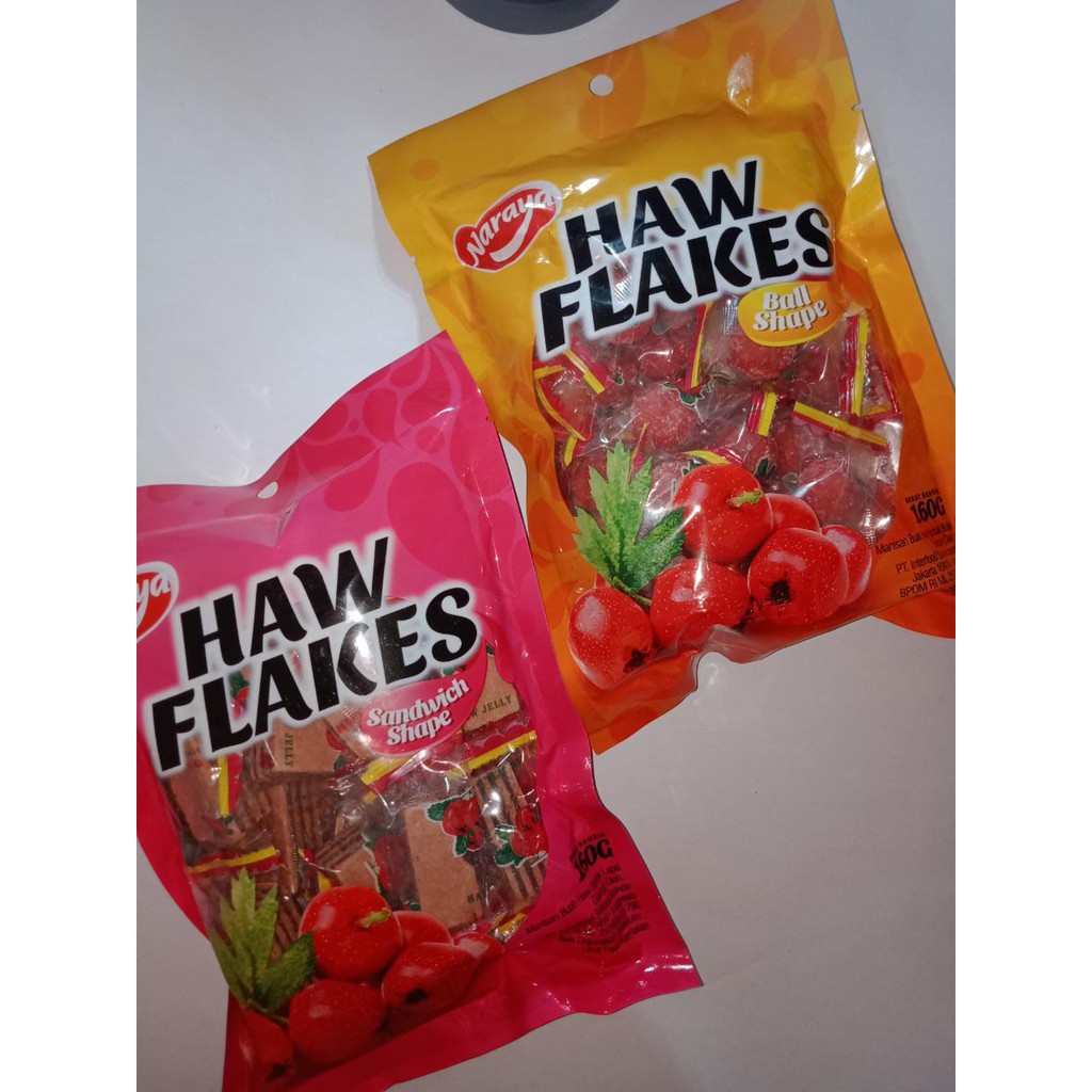 Jual Naraya Haw Flakes 160g Camilan Legendaris Manisan Buah Haw Sanca ...