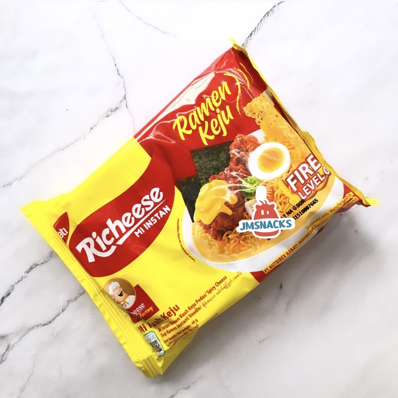 Jual [PROMO!!] Richeese Mie Goreng Keju 74gr - mie instant viral nikmat ...