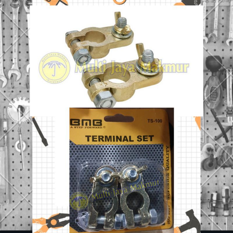 Jual KEPALA AKI TERMINAL AKI MOBIL KUNINGAN ACCU | Shopee Indonesia