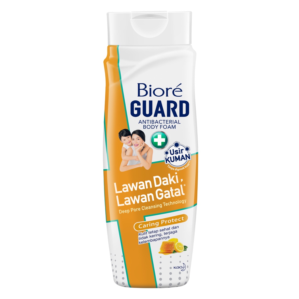 Jual Biore Guard Body Foam Sabun Mandi Botol 250ml / 100ml | Shopee Indonesia