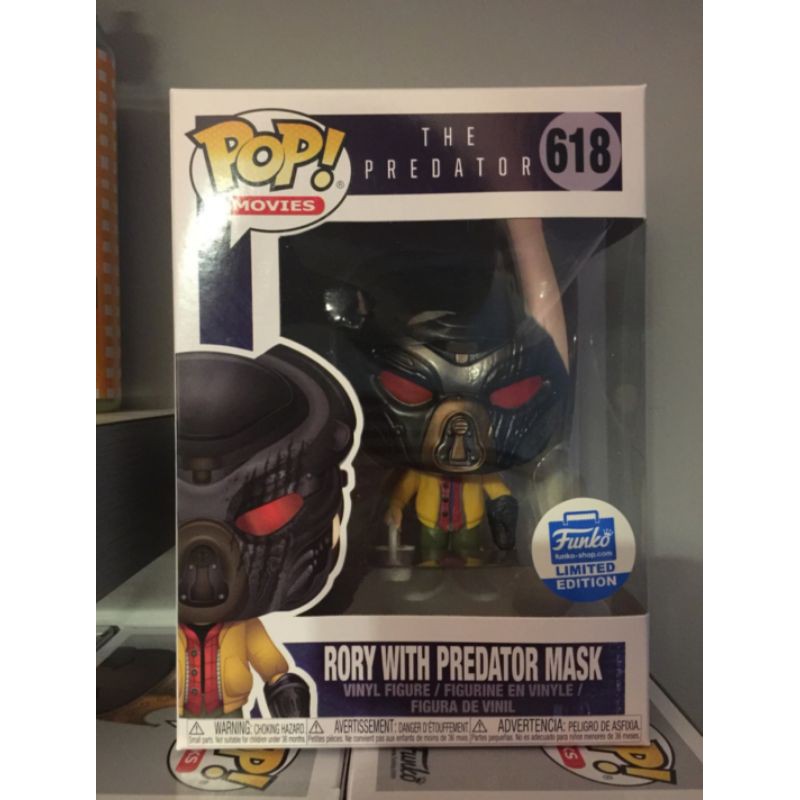 Jual Funko Pop! The Predator : Rory With Predator Mask #618 (Funko Shop ...