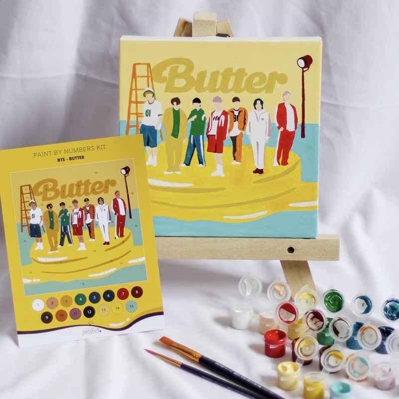 Jual BTS Butter - Paint by Number Kit from Palette Project | Shopee ...