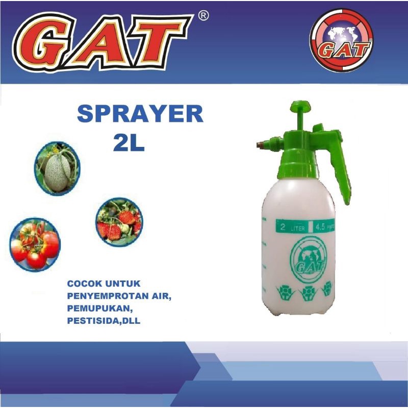 Jual SEMPROTAN AIR 2 LITER L GAT OEM JET PUMP PREASSURE SPRAYER TANAMAN ...