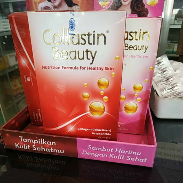 Jual Collastin beauty (harga tercantum adalah harga per strip, 1 strip ...