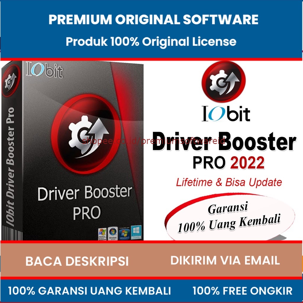 Jual iObit Driver Booster Pro - Update Driver untuk Win | Shopee Indonesia