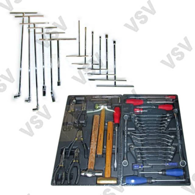 Jual Gestar Tool Set Honda 52pc Mechanic Truster Tool Set 52pc Gestar ...