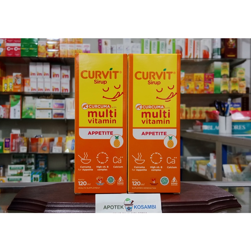 Jual CURVIT SYRUP 120 ML | Shopee Indonesia