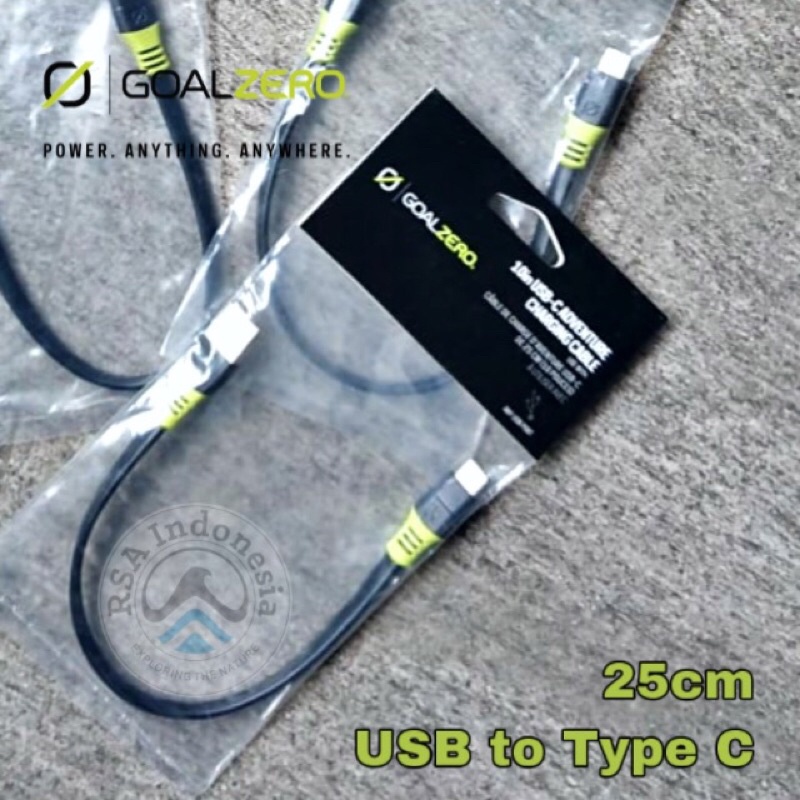 Jual Goal Zero USB to USB-C Connector Cable 25 cm Original Kabel ...