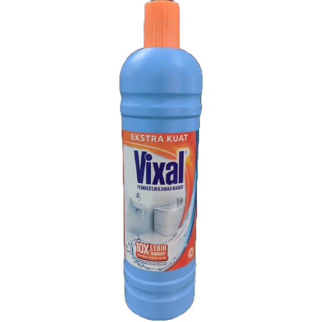 Jual Vixal Pembersih Kamar Mandi Ekstra Kuat Biru Blue 750ml | Shopee ...