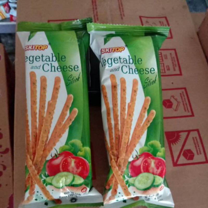Jual BISKITOP VEGETABLE & CHEESE STICK 50GR - BISKUIT SAYURAN CEMILAN ...