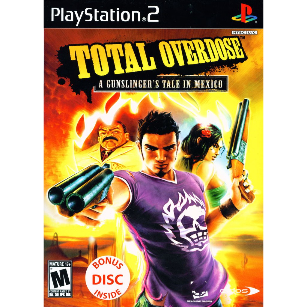 Jual DVD Kaset Game PS2 Total Overdose A Gunslinger's Tale in Mexico ...